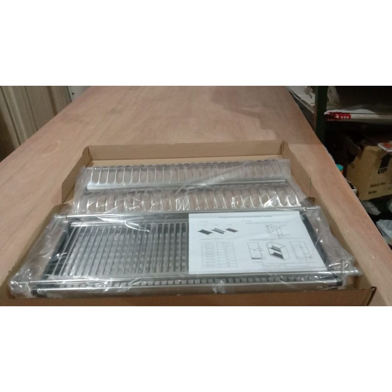 Jual Rak Piring atas Stainless 80cm | Shopee Indonesia
