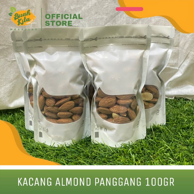 Jual KACANG ALMOND PANGGANG KEMASAN | Shopee Indonesia
