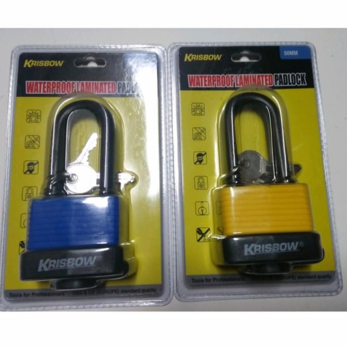 Jual Gembok Krisbow Anti Karat Waterproof 40 Mm | Shopee Indonesia