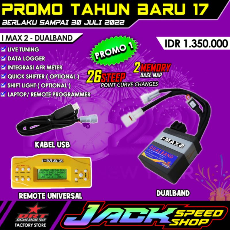 Jual CDI BRT IMAX 2 DUALBAND 26 STEP JUPITER Z NEW 115 ROBOT / MIO ...