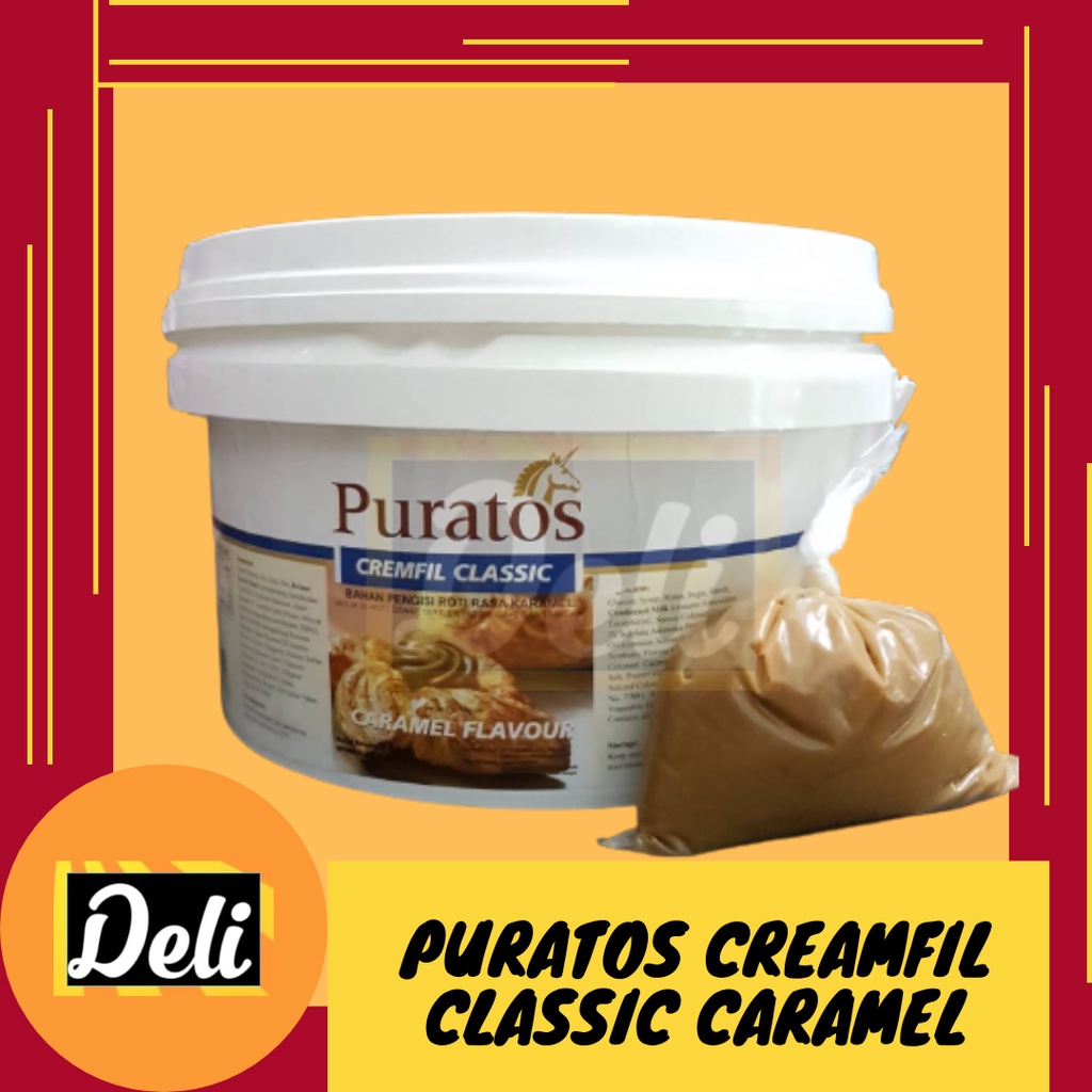 Jual Puratos Creamfil Classic Isian Filling Caramel Repack Timbangan ...