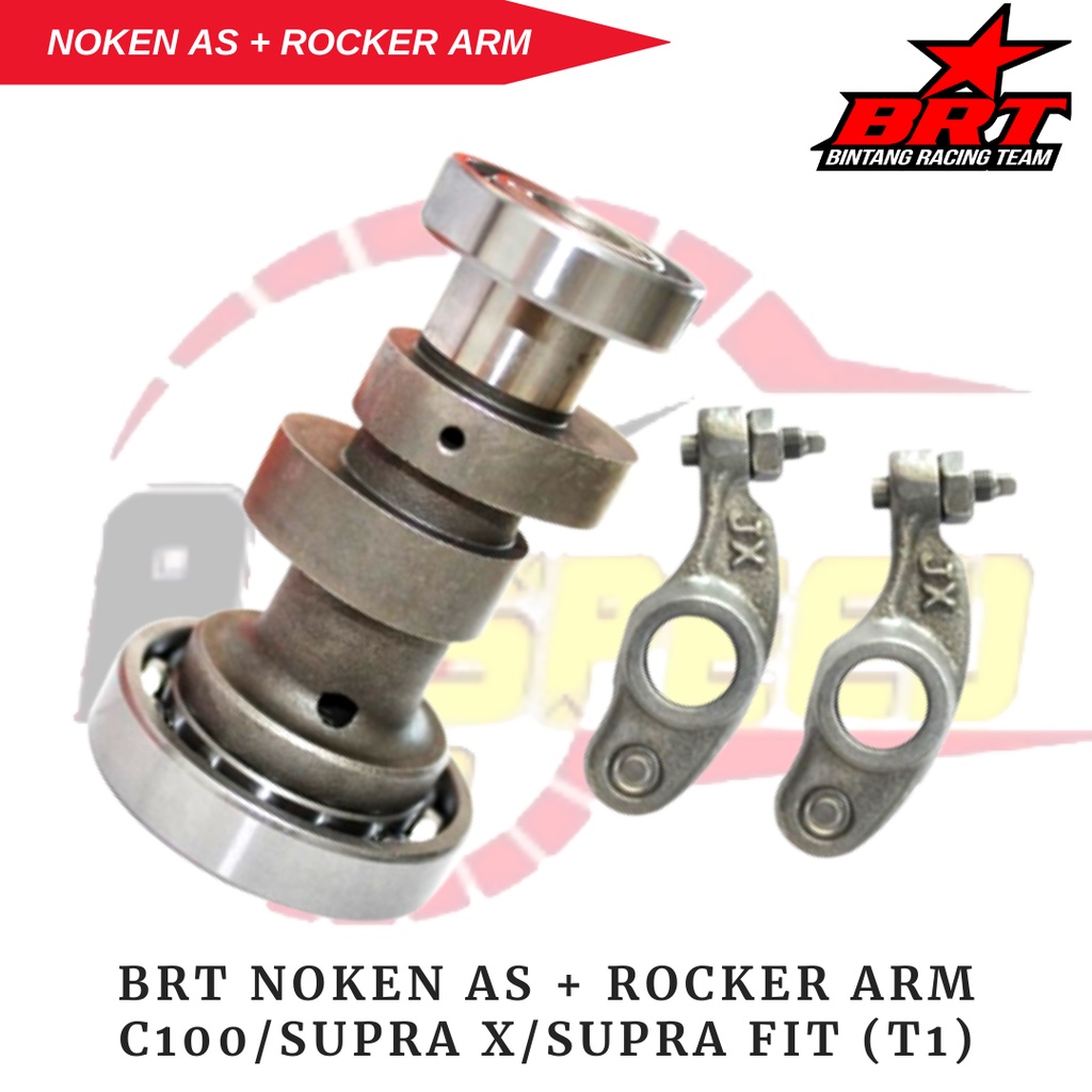 Jual BRT Noken As + Rocker Arm Roller Temlar Honda C100 Supra Fit ...