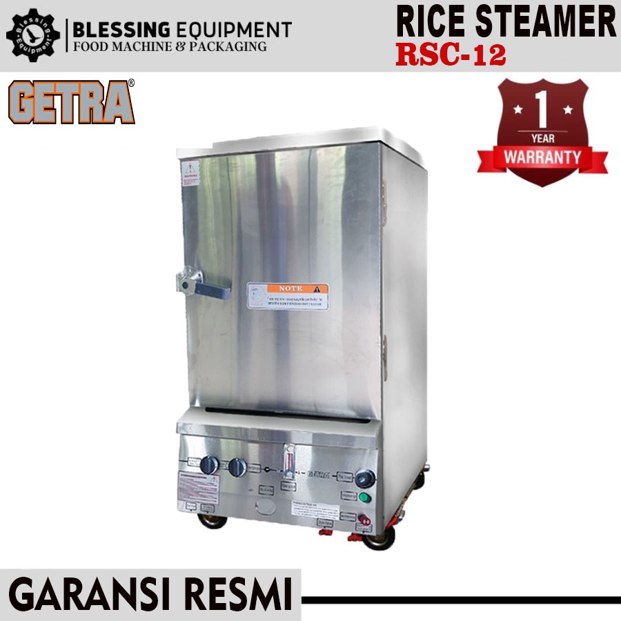 Jual MESIN PENANAK NASI GAS COOKER / RICE STEAMER GETRA RSC-12 / RSC 12 ORIGINAL | Shopee Indonesia