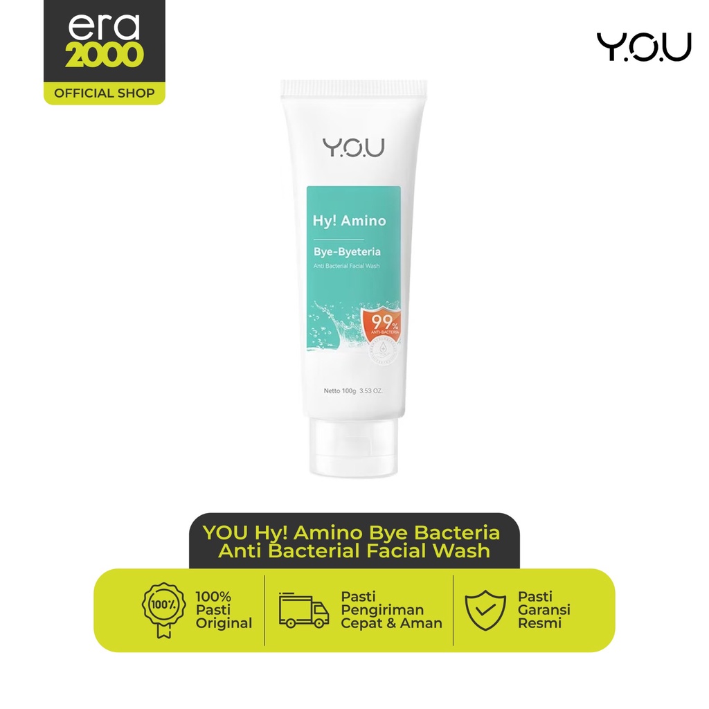 Jual Era 2000-YOU Hy! Amino Bye-Byeteria Anti Bacterial Facial Wash ...