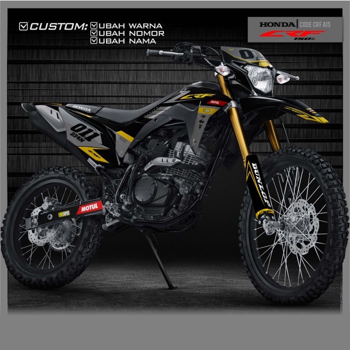 Jual DECAL CRF 150 L / Sticker decals CRF 150 L / stiker decal CRF A15 ...