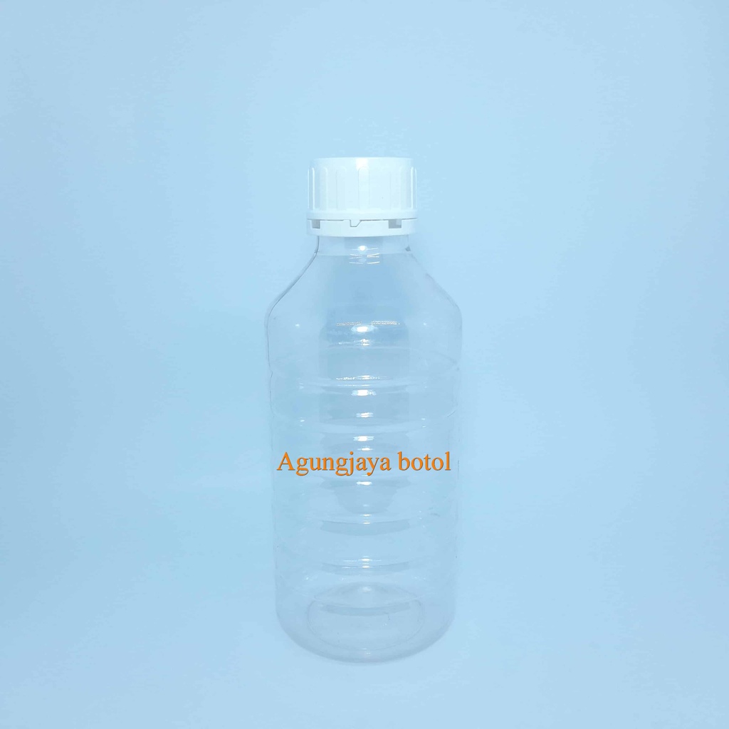 Jual Botol Pet 1 L PS Natural Tutup Segel Besar / Botol Plastik / Botol ...