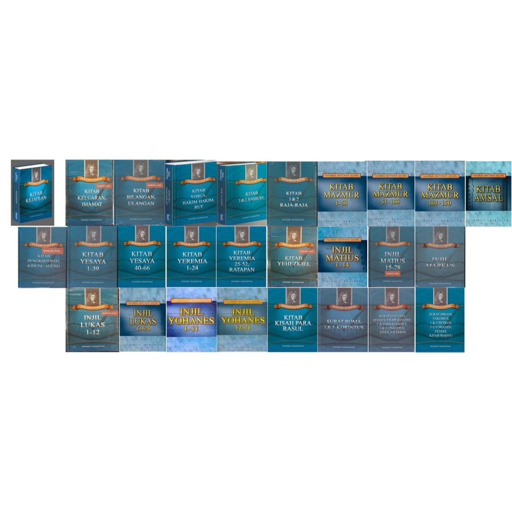 Jual Kitab Daniel Hosea Yoel Amos Obaja. Tafsiran Alkitab Matthew Henry ...