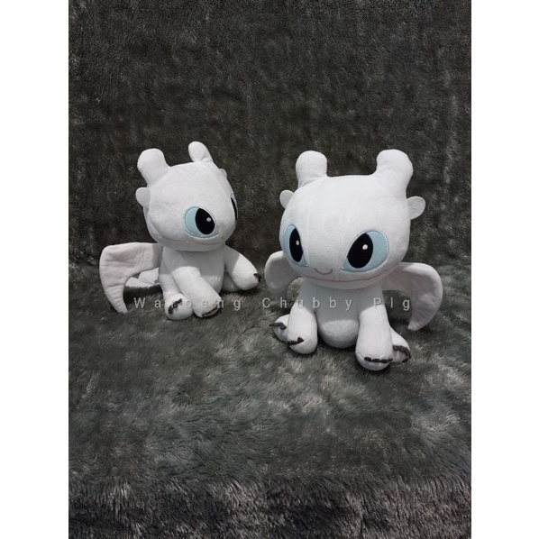 Jual Boneka Dragon Toothless Light Fury ORI | Shopee Indonesia