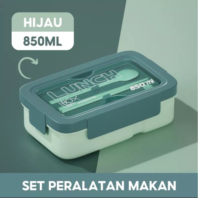 Jual lunch box kkv warna hijau | Shopee Indonesia