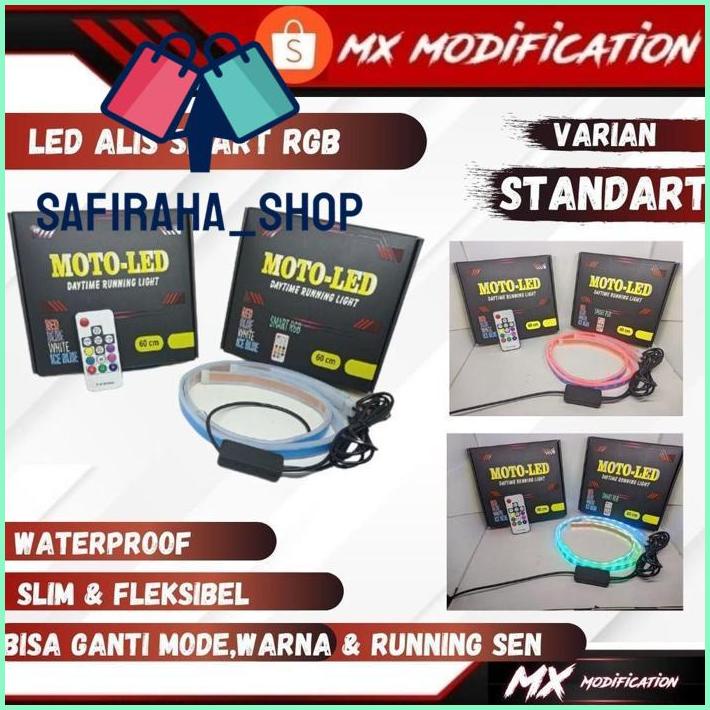 Jual Led Alis Smart Rgb 60 Cm (Remote) Running Sein | Shopee Indonesia