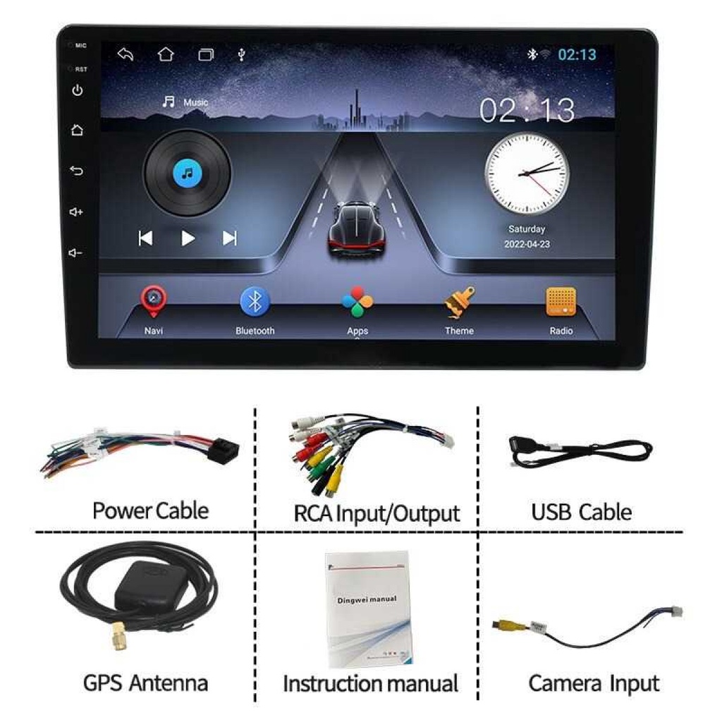 Jual Head Unit TV Android 7" inch / 10" inch New Model Layar IPS ...