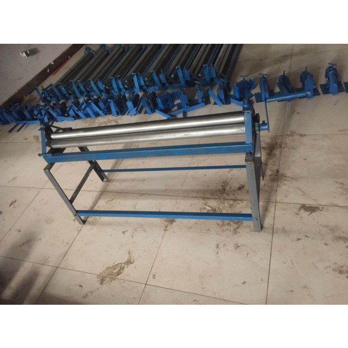 Jual alat mesin bending tekuk roll manual 0,8mm x 1000mm plat pelat ...