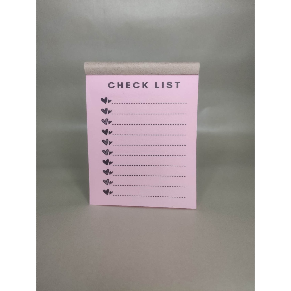 Jual Buku MEMO/ TO DO LIST / CHECKLIST / PLAN TO DO Kecil Kertas HVS ...