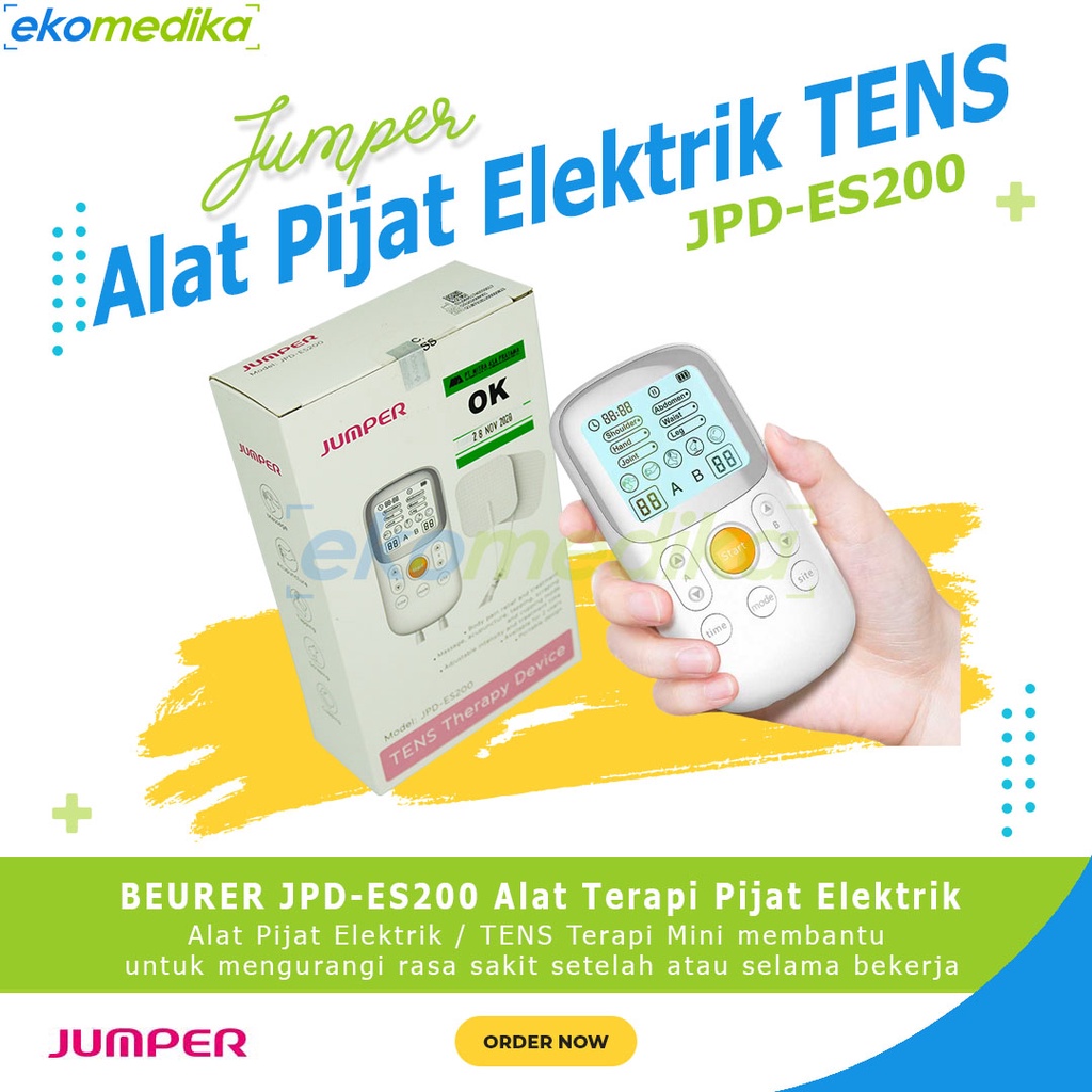 Jual Alat Pijat Elektrik Jumper JPD ES200 Tens Alat Fisioterapi ...
