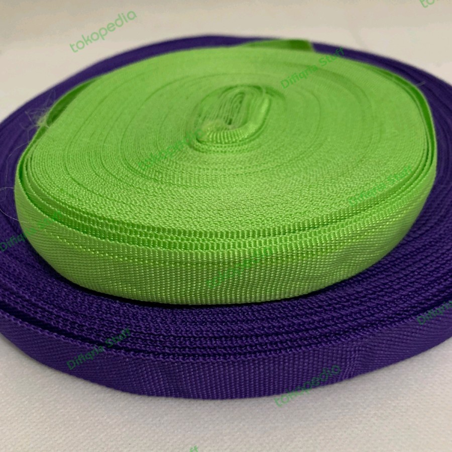 Jual tali webbing tas bisban 2cm meteran atau roll | Shopee Indonesia