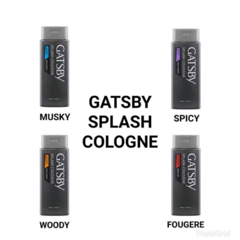 Jual GATSBY COLOGNE 175ML / GATSBY MINYAK WANGI / PARFUM PRIA GATSBY ...