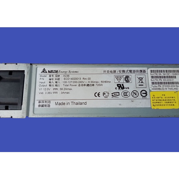 Jual Power Supply Delta A236 12v 59.2a / SMPS 12V ex Server | Shopee ...