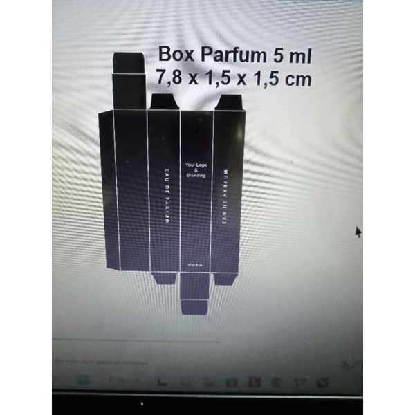 Jual Box Parfum 5 ml custom design | Shopee Indonesia