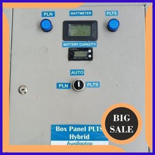 Jual perkakas box panel PLTS 3000w PSW mppt 50A powMR box panel hybrid ...