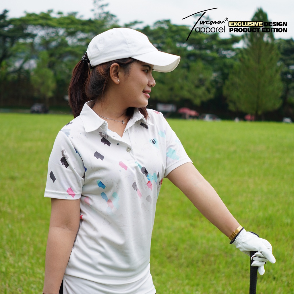 Jual Baju Golf Wanita Lengan pendek berkerah Poloshirt jersey kaos ...