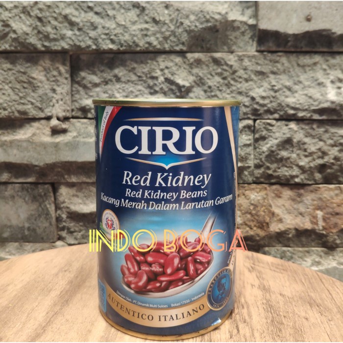 Jual cirio red kidney bean 400 gr / cirio kacang merah kaleng 400 gram ...