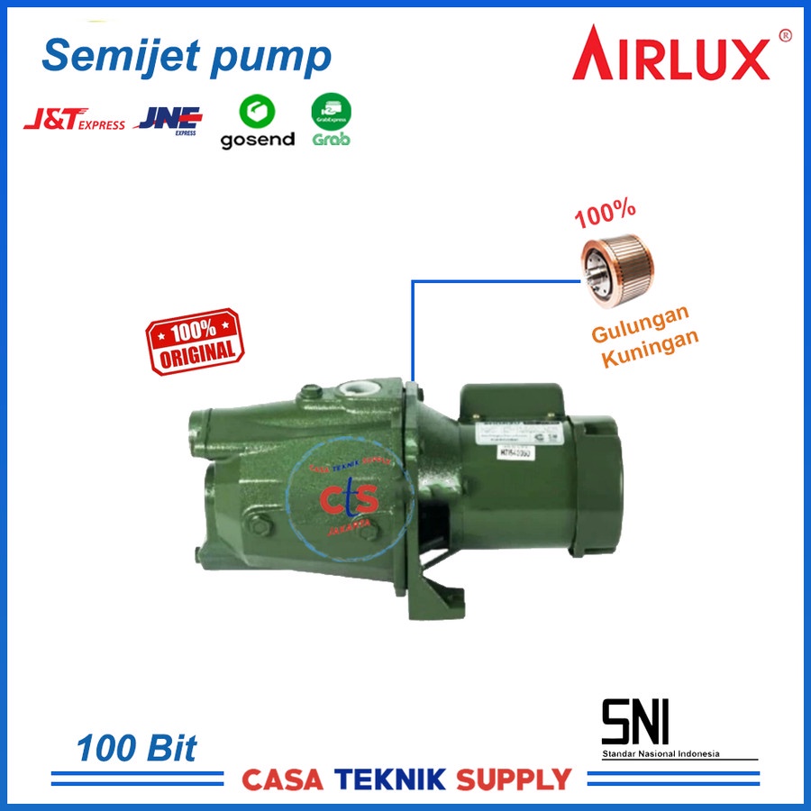 Jual Pompa Air Semi Jet Pump 100 BIT AIRLUX | Shopee Indonesia