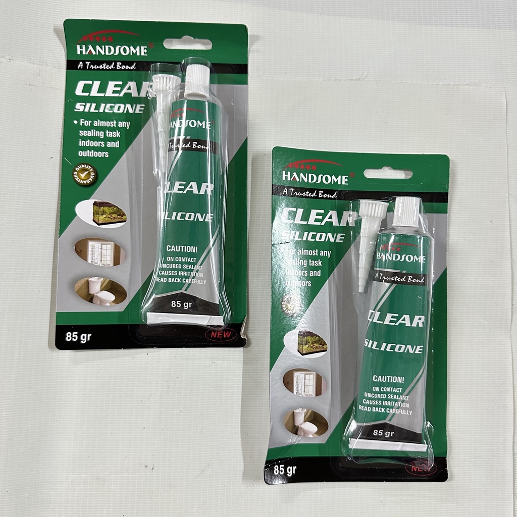 Jual Lem Silikon|| Lem Silicone Sealant || Lem Kaca Plastik Tube ...