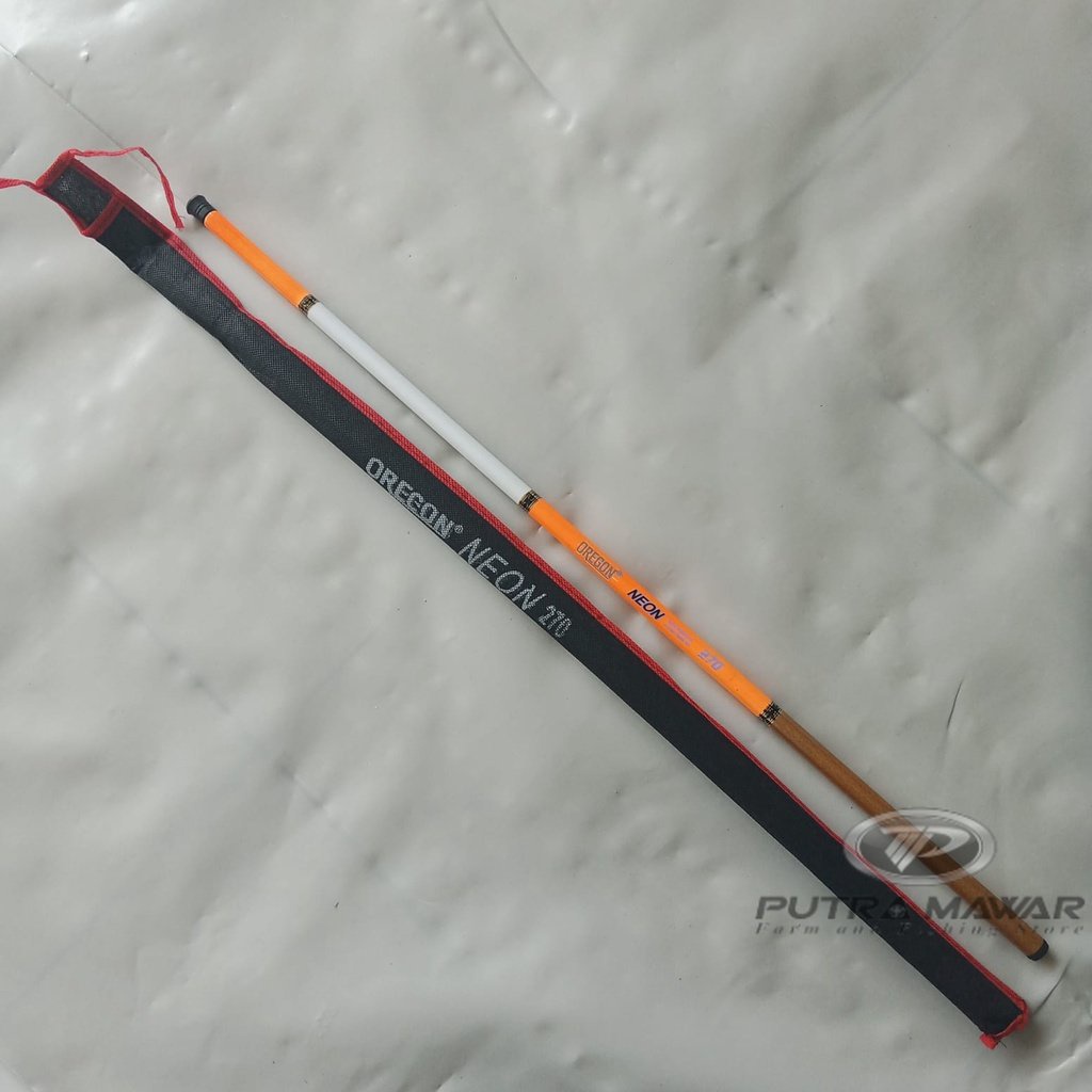 Jual Joran Pancing Tegek Oregon Gupy Neon Bambu Air & Hijau Ruas ...