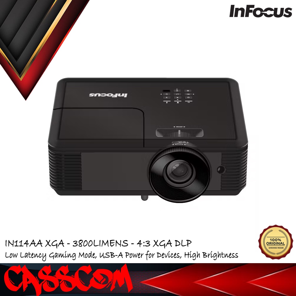 Jual Proyektor Infocus IN114AA XGA 3800 Lumens DLP | Shopee Indonesia
