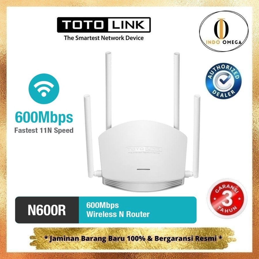 Jual TOTOLINK N600R 600Mbps Wireless N Router | Shopee Indonesia