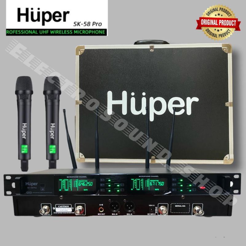 Jual MIC WIRELESS HUPER SK-58PRO / Huper SK 58 pro / Sk58Pro / MIC ...