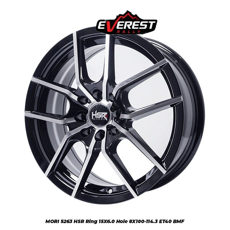 Jual VELG MOBIL HSR MORI RING 15 LEBAR 6 HOLE 4X100 DAN 4X114,3 ET40 ...