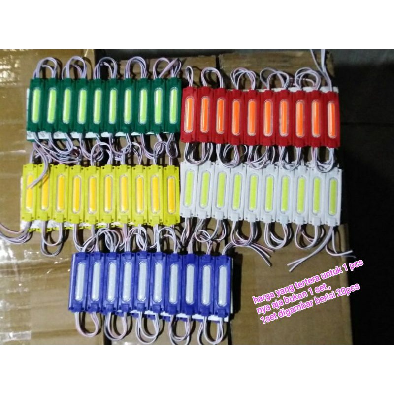 Jual LAMPU LED MODUL DOFF 12 VOLT DAN 24 VOLT CEMBUNG 6 MATA (KHUSUS ...