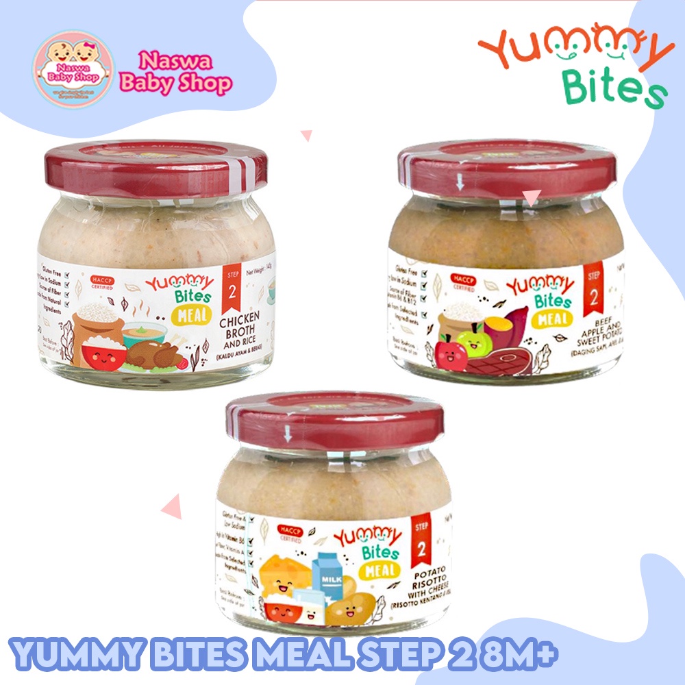 Jual Yummy Bites Meal Step 2 8m+ 145g | Shopee Indonesia