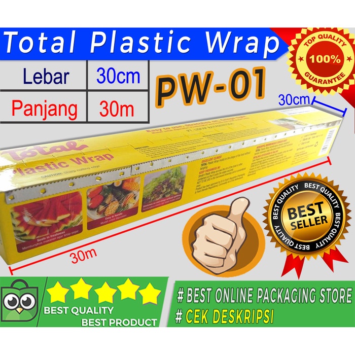 Jual [Plastic Wrap] Total Plastic Wrap / Plastik Wrap Total ( Pw-01 ...