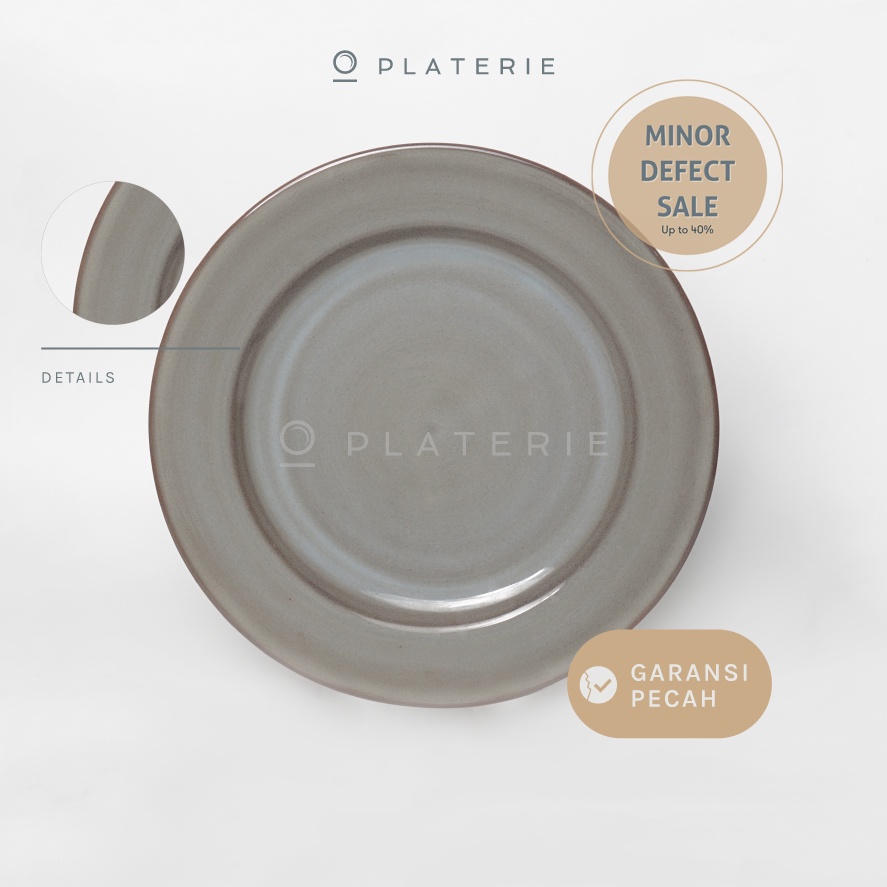 Jual SALEBY Platerie [LIMITED] Piring Keramik Dinner / Salad Plate 27cm ...