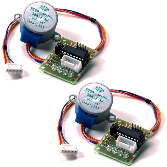 Jual 28BYJ48 Motor Stepper 4 Phase 5V Modul Driver ULN 2003 ULN2003 ...