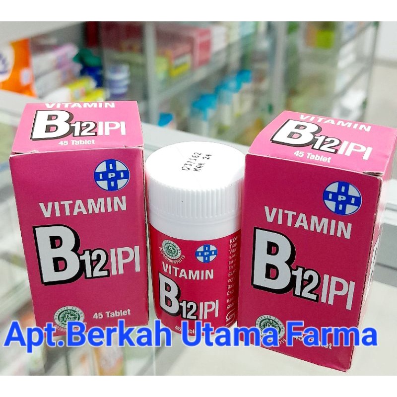Jual Vitamin B12 Multivitamin IPI isi [45 Tablet] | Shopee Indonesia