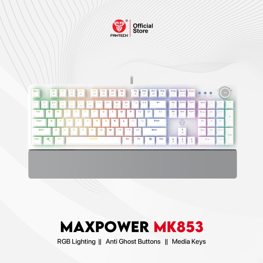 Jual Fantech MAXPOWER MK853 Mechanical Keyboard Gaming SPACE EDITION ...