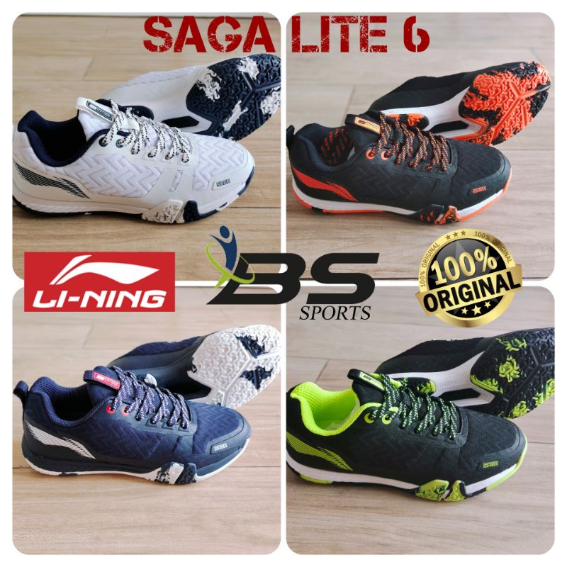 Jual SEPATU BADMINTON LINING SAGA LITE 6 SAGALITE VI ORIGINAL | Shopee ...