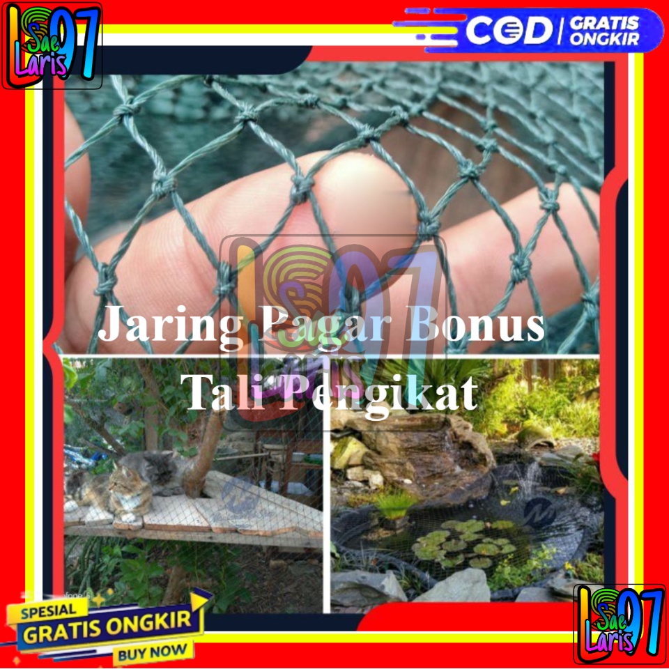 Jual Jaring Rambatan Tanaman/buah Plant Climbing Net MURAH | Shopee Indonesia