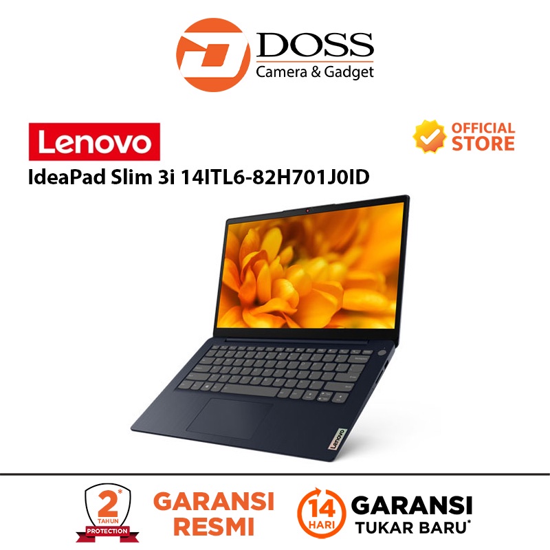 Jual Lenovo IdeaPad Slim 3i 14ITL6-82H7 14"FHD i3-1115G4 8GB 256GB SSD ...