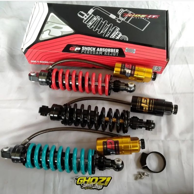 Jual shock belakang Ride It GP 103 flex Ninja R 315mm, ( double click ...