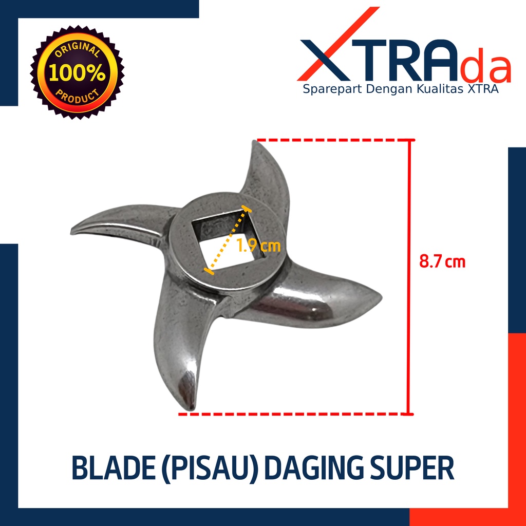 Jual Mata Pisau Gilingan Super Daging Meat Grinder Sparepart Penggiling ...