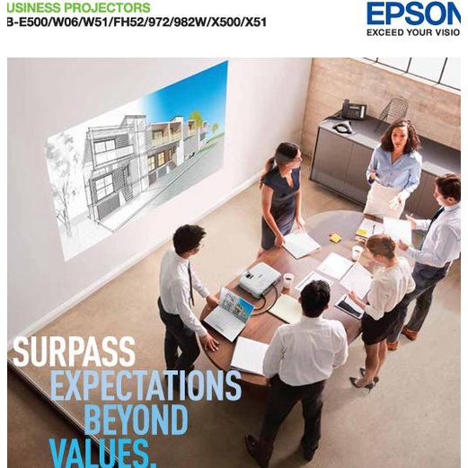 Jual Dar_ Proyektor Epson Eb-X51 Ebx51 Eb X51 Pengganti Eb X450 Xga 3800 Lumens | Shopee Indonesia