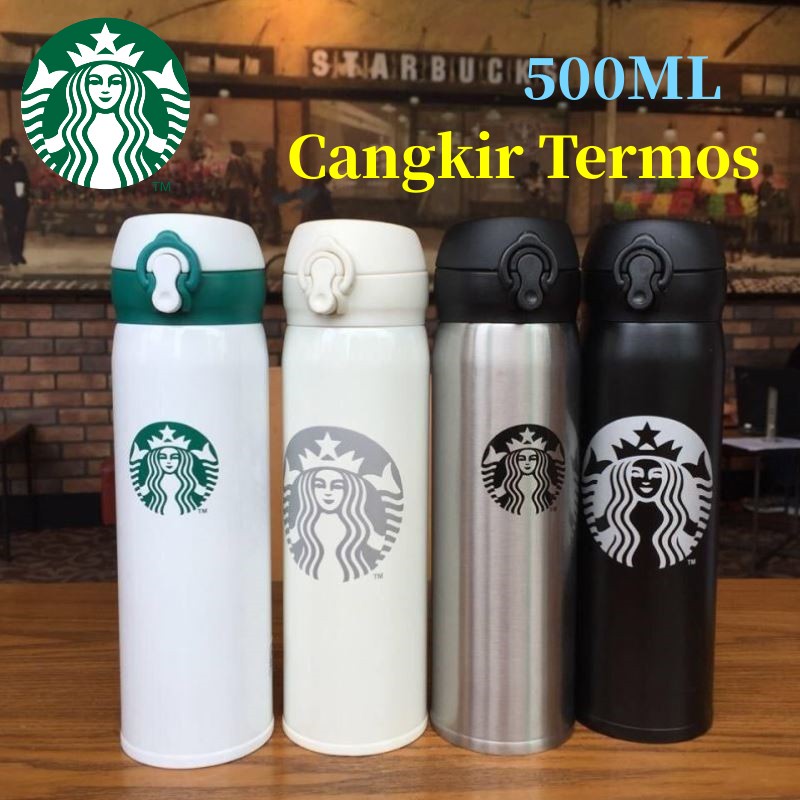 Jual 500ML Starbucks Cangkir Termos Botol Minum Aesthetic Tumbler ...