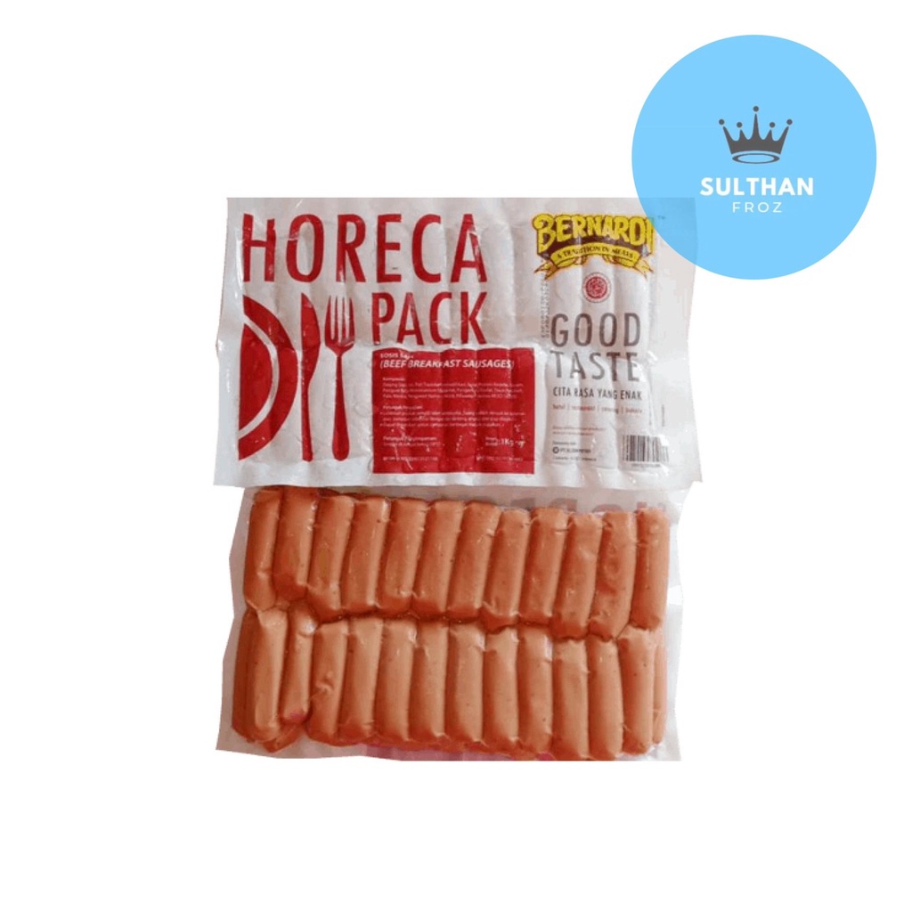 Jual HORECA BEEF BREAKFAST SOSIS 1 KG 500 GR | Shopee Indonesia
