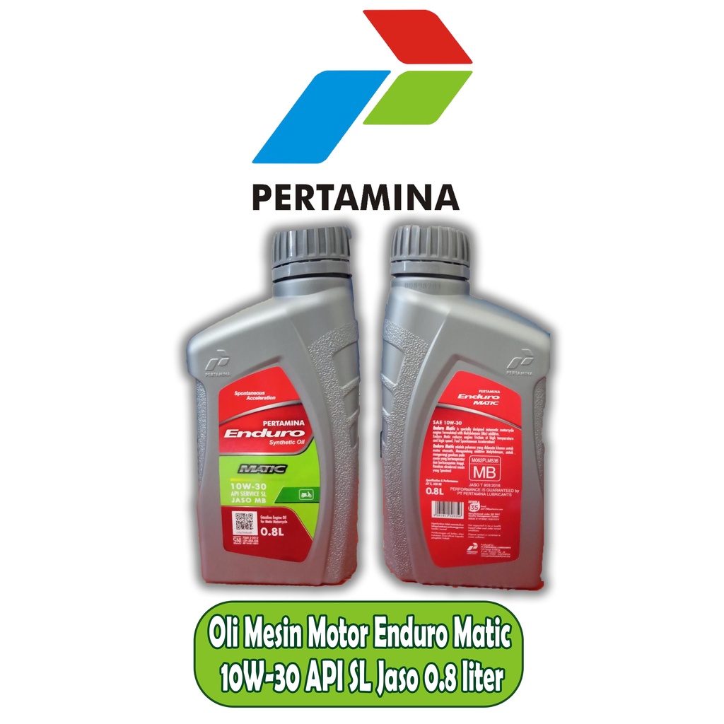 Jual Oli Mesin Motor Enduro Matic 10w-30 api sl jaso 0.8 liter 66453 | Shopee Indonesia