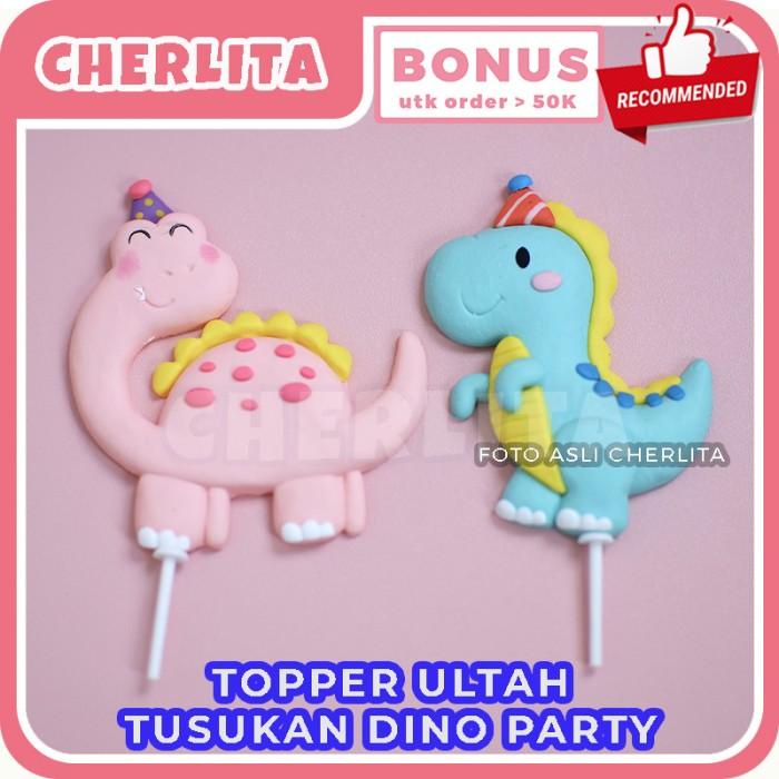 Jual Topper Ulang Tahun Dinosaurus Dino Happy Birthday Kue Anak Hiasan ...
