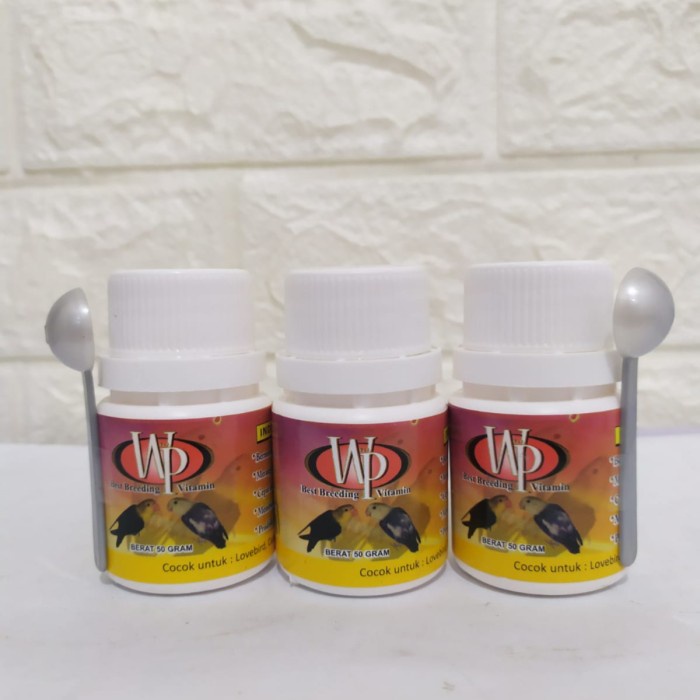 Jual Vit Wp Breeding Vitamin Buat Ternak Segala Jenis Burung | Shopee ...